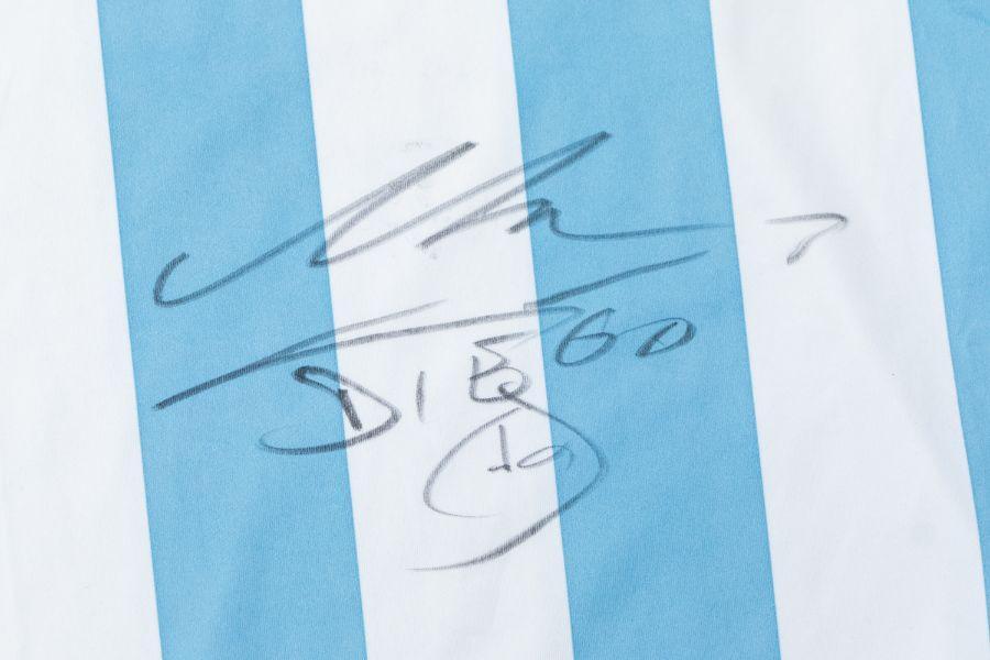 FOOTBALL INTEREST - Diego Maradona Signed / Autographed Argentina Shirt ...