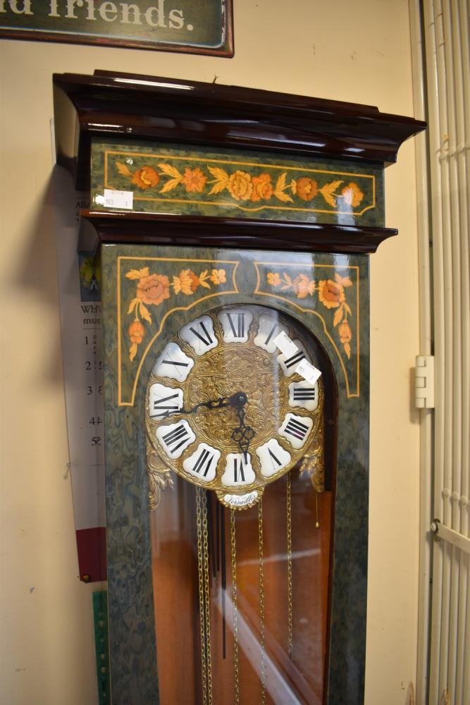 A 20th century reproduction French longcase clock with French-style ...