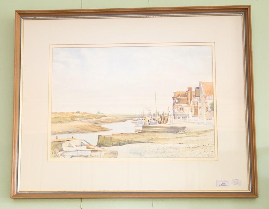 Bill Toop (British, 1942), 'Blakeney Quay', signed and dated 1987 l.r ...