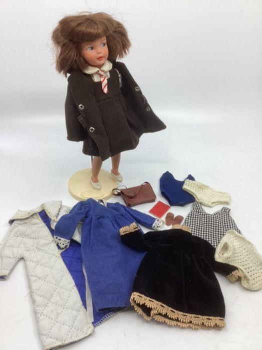 Pedigree Sindy Patch vintage 1966 sister doll in school uniform and her ...