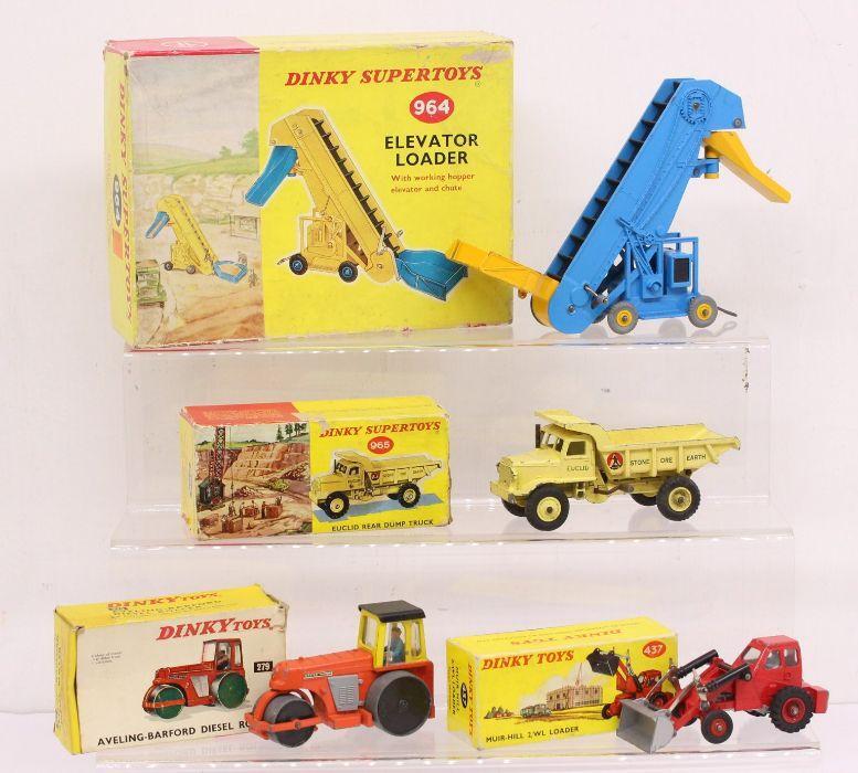 Dinky: A collection of four boxed Dinky Toys, to comprise: Elevator ...
