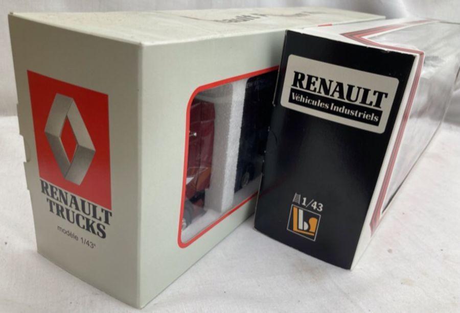 Diecast: A pair of boxed Renault Trucks, Eligor New Renault Premium and ...