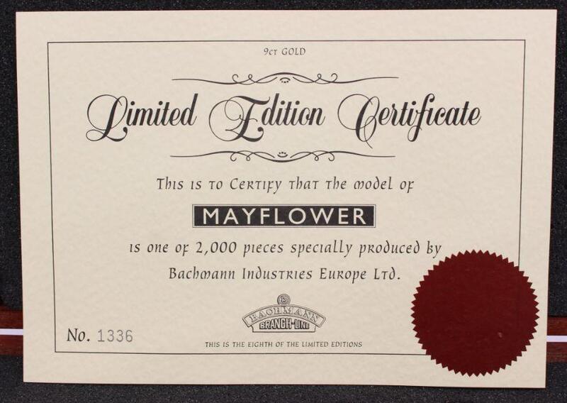 Bachmann: A boxed Bachmann, OO Gauge, Mayflower, locomotive and tender ...