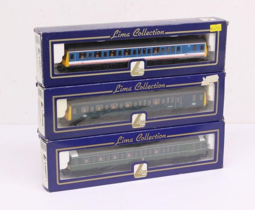 Lima: A collection of three boxed Lima, OO Gauge diesel locomotives to ...