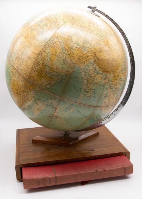 An early 20th Century Philips 13 and a half Inch Terrestrial globe ...