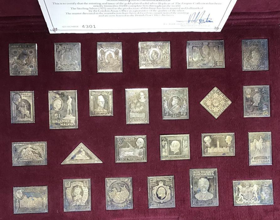The Empire Collection of Sterling Silver Ingot Stamps in Original ...