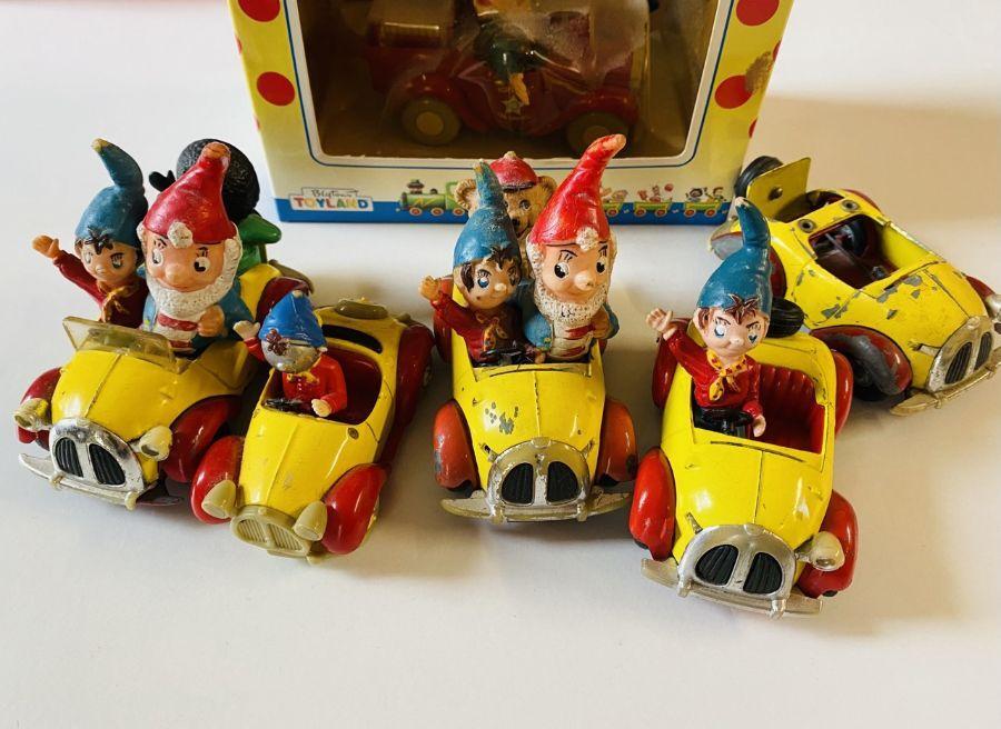 Blyton, Enid. Noddy’s die-cast toy Car, Corgi, with plastic figures of ...
