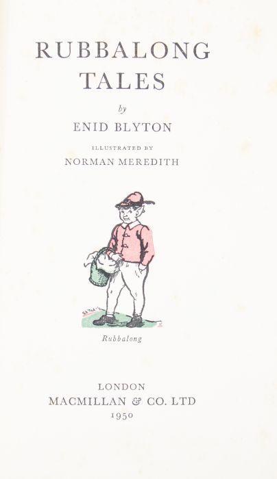 Blyton, Enid. Rubbalong Tales, illustrated by Norman Meredith ...