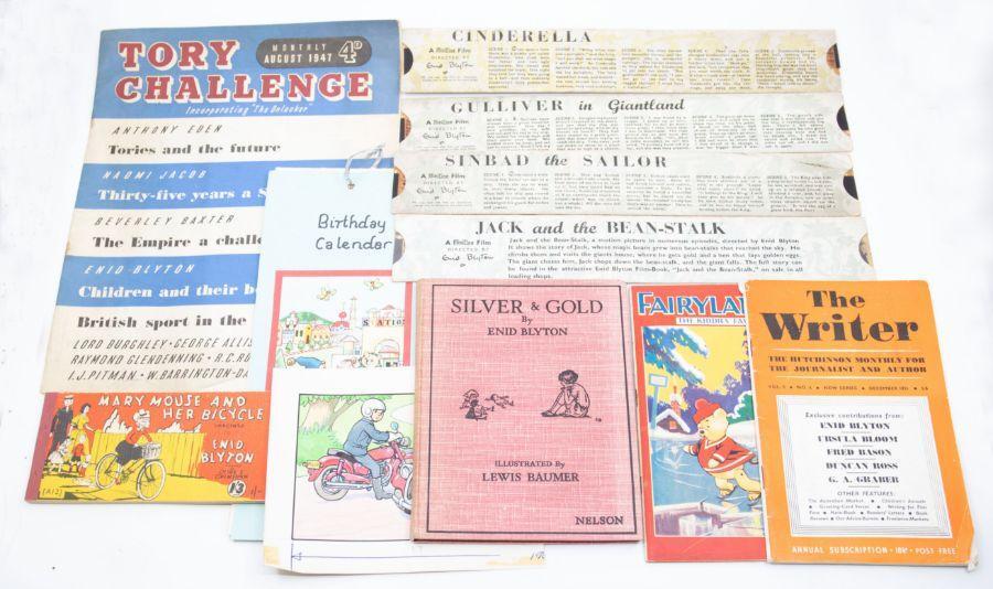Blyton, Enid. Noddy & Big Ears, an original ink & wash colour strip ...