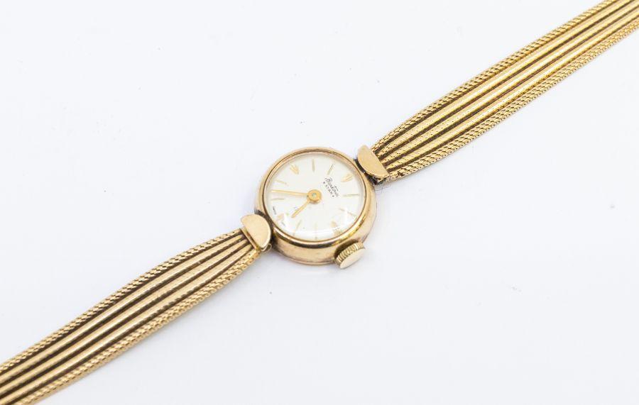 Bentima- a ladies vintage 9ct gold Bentima Star cocktail watch ...