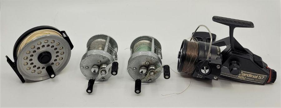 An ABU Cardinal 57 fixed spool spinning reel, 4.5:1 gear ratio, with ...