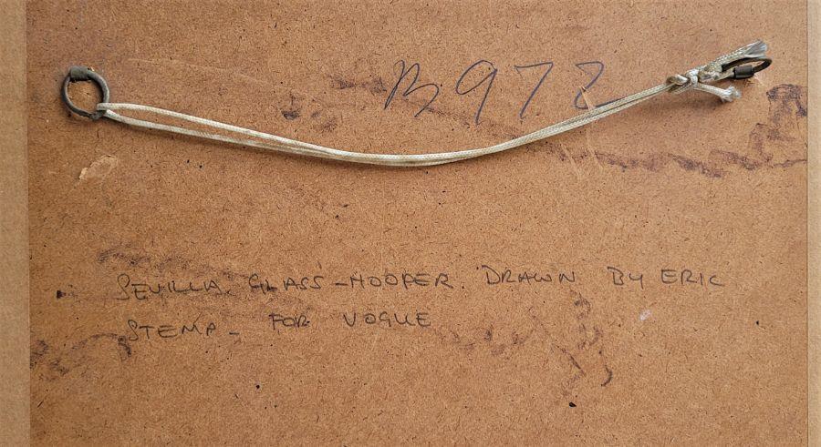 Eric Stemp (1924-2001), Sevillia Glass-Hooper , a three quarter length ...