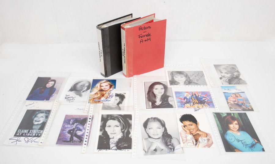 Autographs / Signed Photographs - TV - Film and Music artists. Female ...