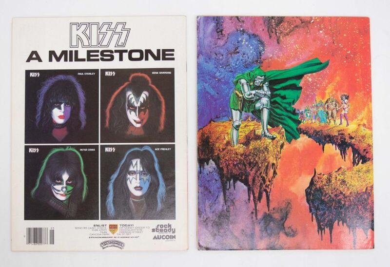 KISS - 2 X MEGA RARE MARVEL COMICS SUPER SPECIAL ! 1977 AND 1978 ...