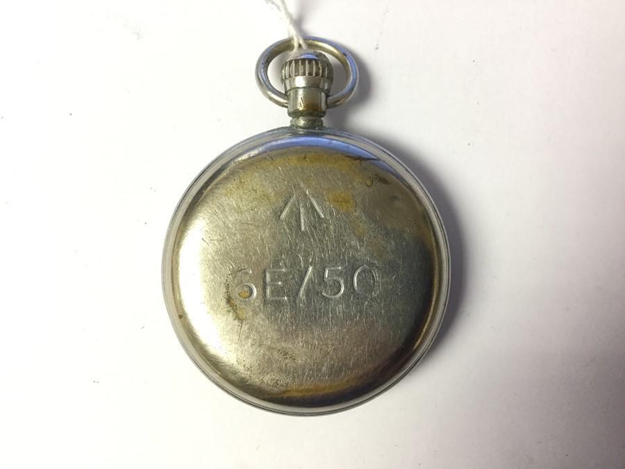 WW2 British RAF Observers Pocket Watch marked to reverse with Broad ...