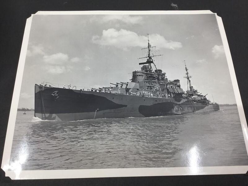 WW2 British Royal Navy Photograph album from a Rating serving on HMS ...