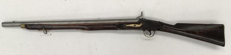 Percussion Muzzle loading Single Barrel Shotgun, reused Tower Lock ...