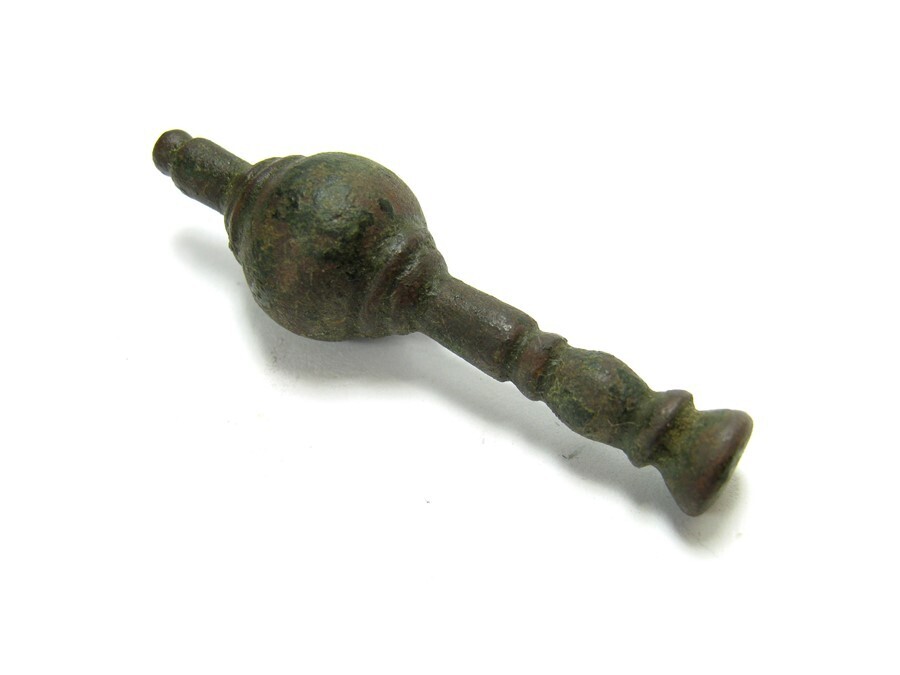 17th Century Pipe Tamper Pipe tamper, Circa 17th century. An early cast ...