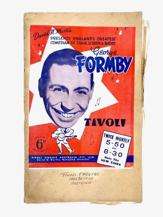 George Formby (1904-1961). George's personal annotated scrapbook ...