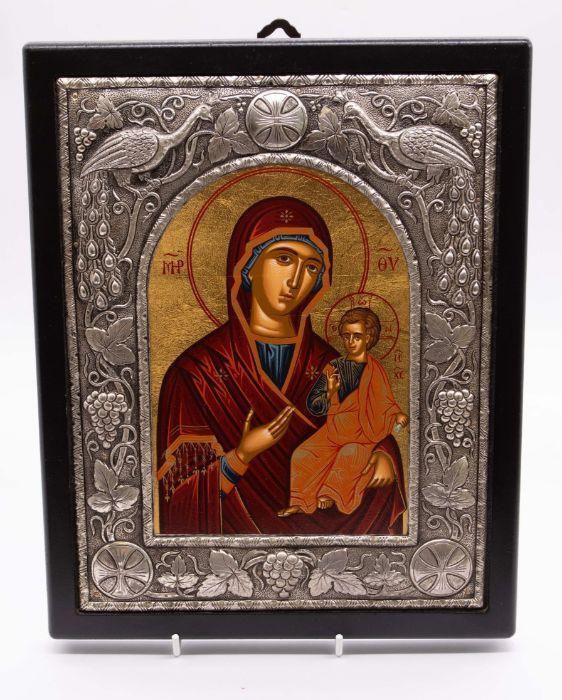 A Modern Greek reproduction of an Icon in the Byzantine manner, the ...