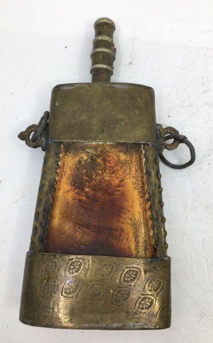 A collection of three Sino-Tibetan powder flasks (3)