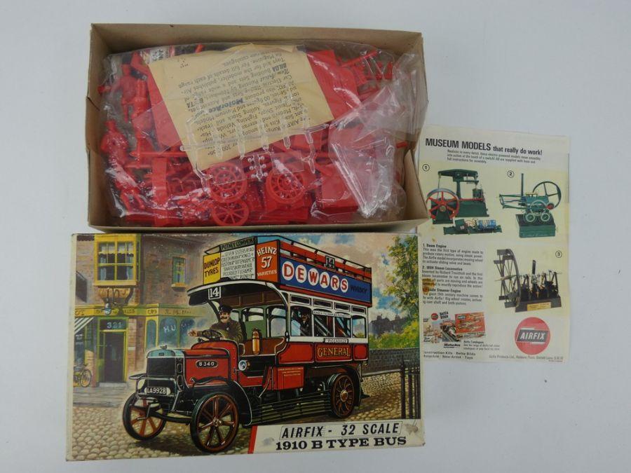 Airfix 1910 B-Type bus 1:32 scale model kit & a Revell Golden Hind ...
