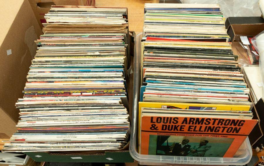 A Collection of 2 large boxes of lp records mostly from the 70s ...