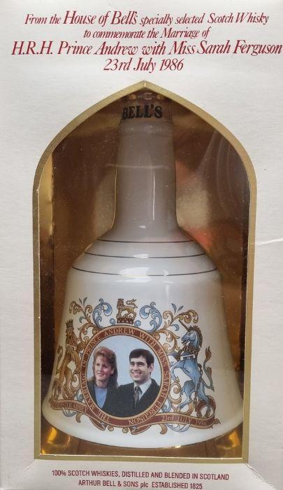 4 Bells Boxed Commemorative Decanters including 20 Year Old (4 Total)