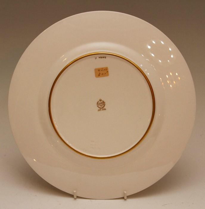 A mid-twentieth century Minton Bone China Pate Sur Pate plate finely ...