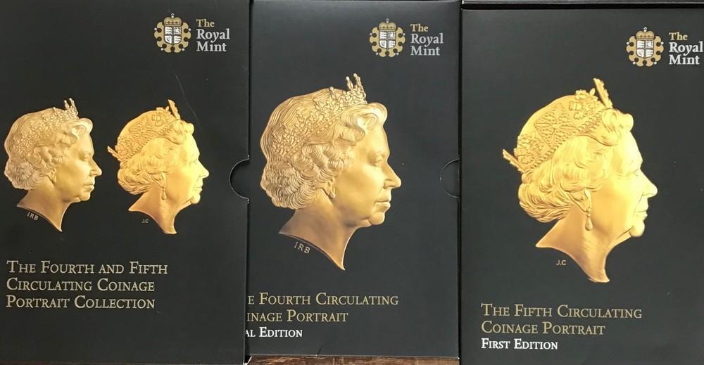 Royal Mint Brilliant Uncirculated Coins Sets of The Fourth and Fifth ...