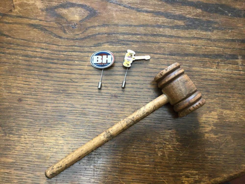 Donated by Charles Hanson: BBC Bargain Hunt sweatshirt, mug and pens ...