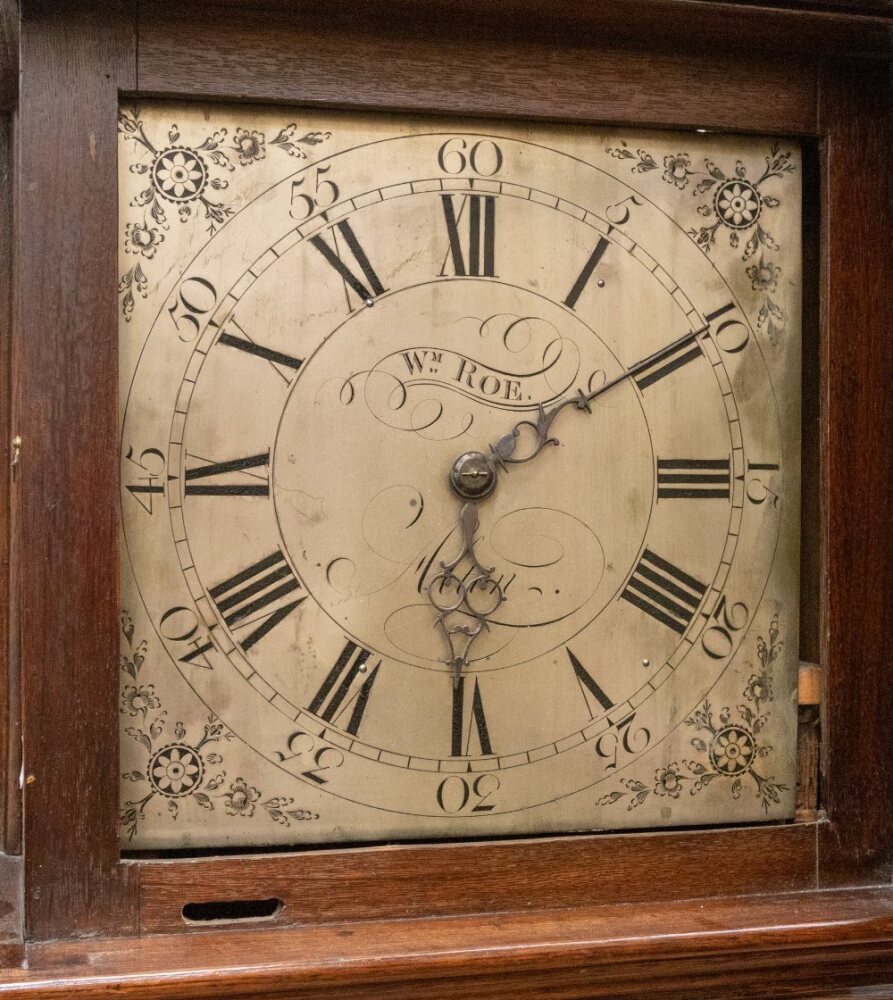 An early George III 30hr longcase clock by William Roe of Alton ...