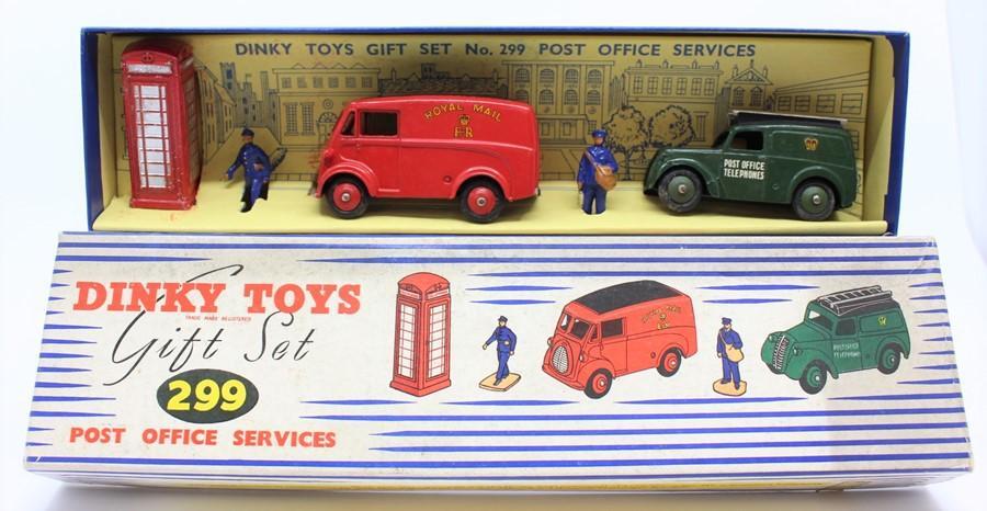 Dinky: A boxed, Dinky Toys, Gift Set, No. 299, Post Office Services ...