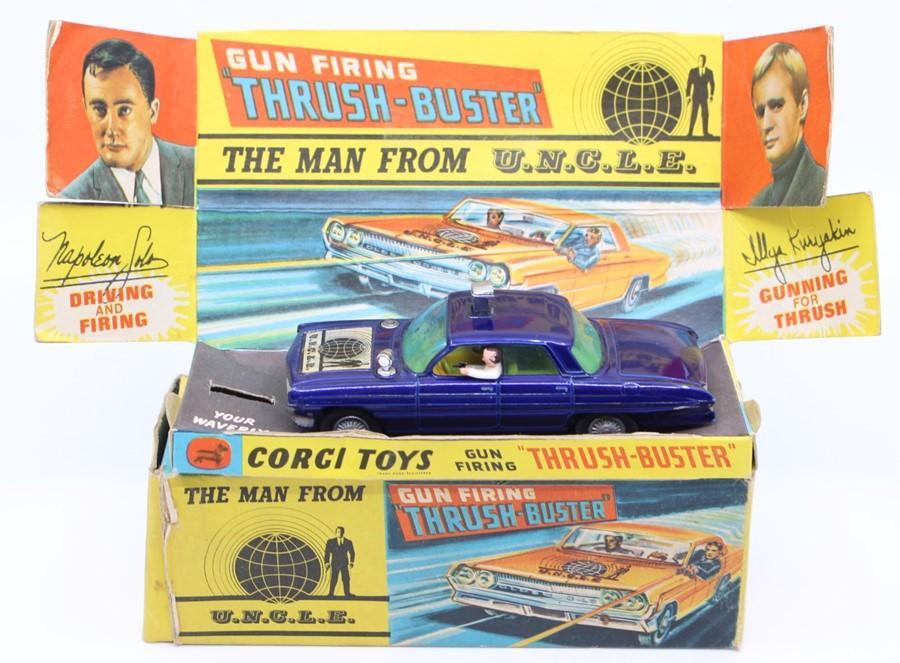 Corgi: A boxed Corgi Toys, The Man From U.N.C.L.E. Gun Firing Thrush ...