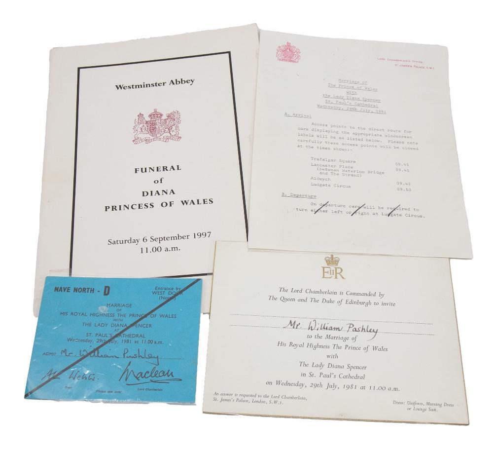 HM King Charles I [as Prince of Wales] & HRH Diana, Princess of Wales ...