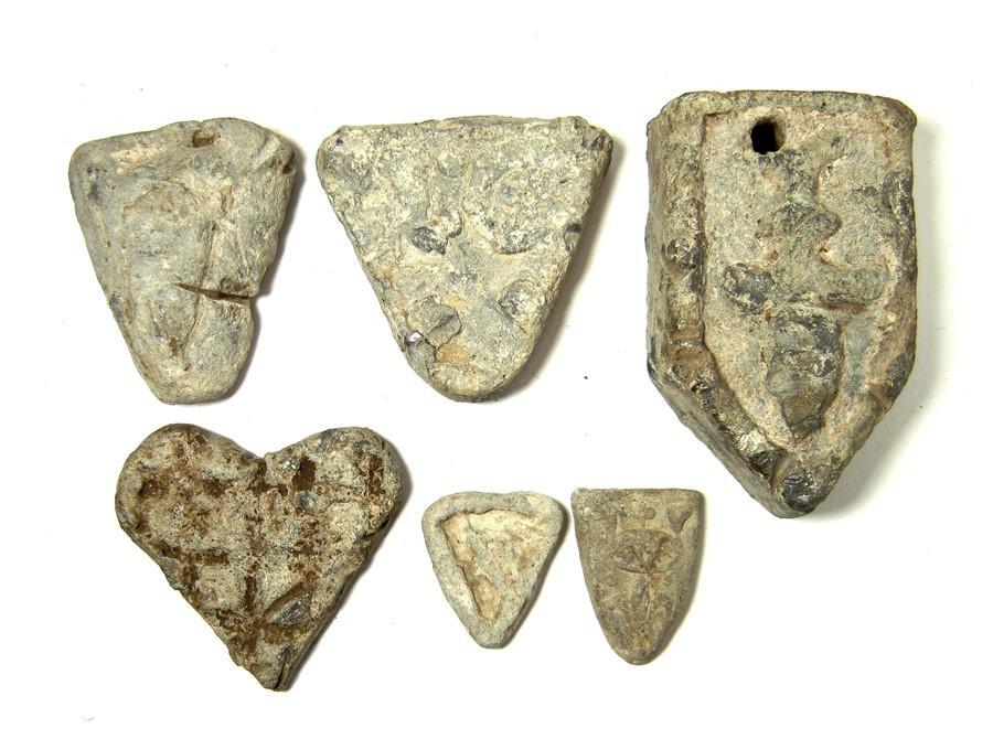 Collection of Medieval Lead Trade Weights Lead weights, Circa 12th-16th ...