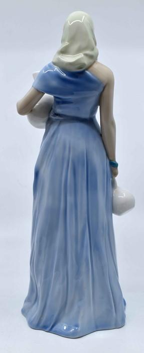 Two Royal Doulton Reflections figurines, circa 1980's. Water Maiden and Devotion. CR; no chips ...