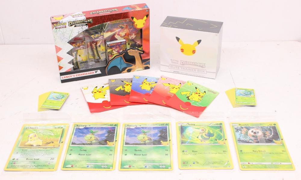 Pokemon: A collection of assorted Pokemon Celebrations 25th Anniversary ...