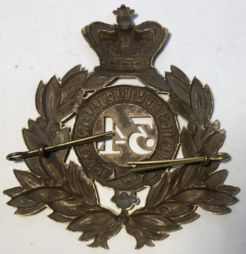 Rare 34th Foot ‘The Border Regiment’ Shako Badge, 1869-1878.