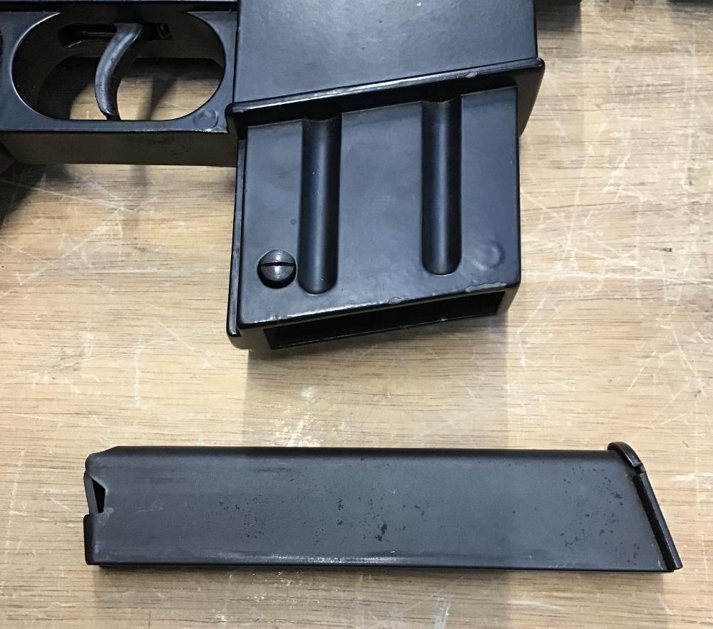 Two full size M16 Reproduction/Blank Firing Rifles, one has been ...