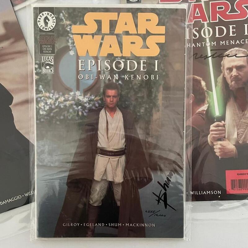 A collection of limited edition comics x 8. Some signed by the comics ...