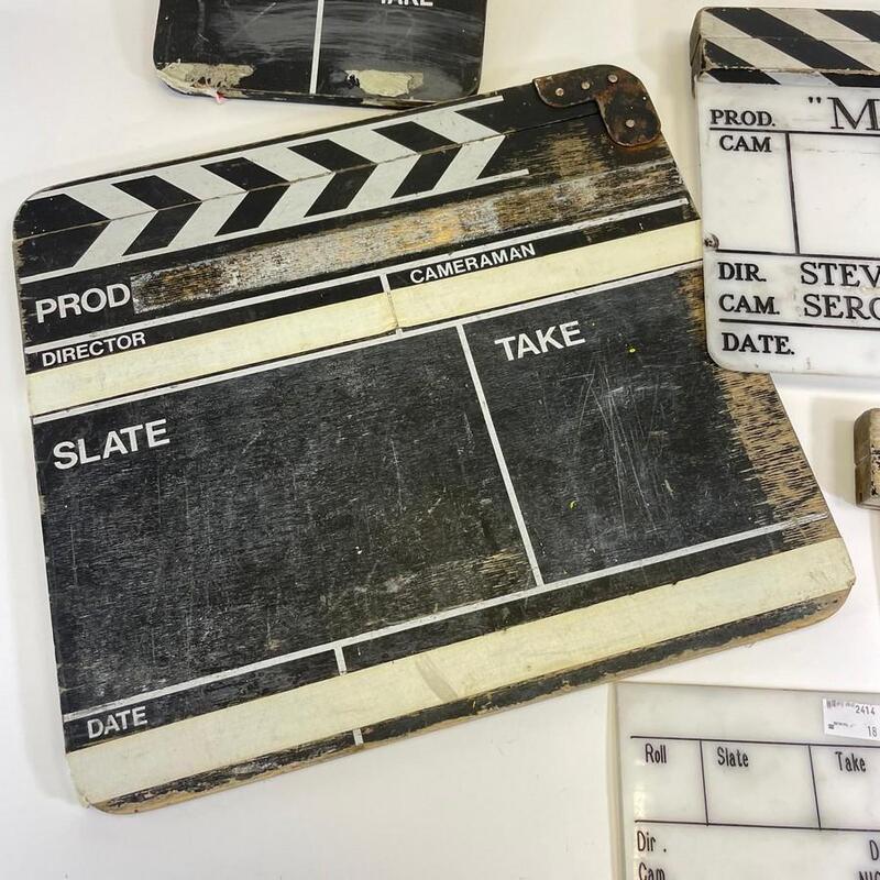 Film Memorabilia A collection of 4 clapper boards including Cleopatra ...