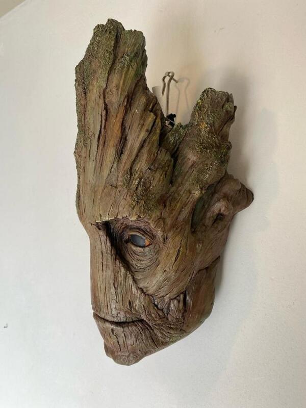 Groot Mask from the Guardians of the Galaxy. Mask used in filming ...