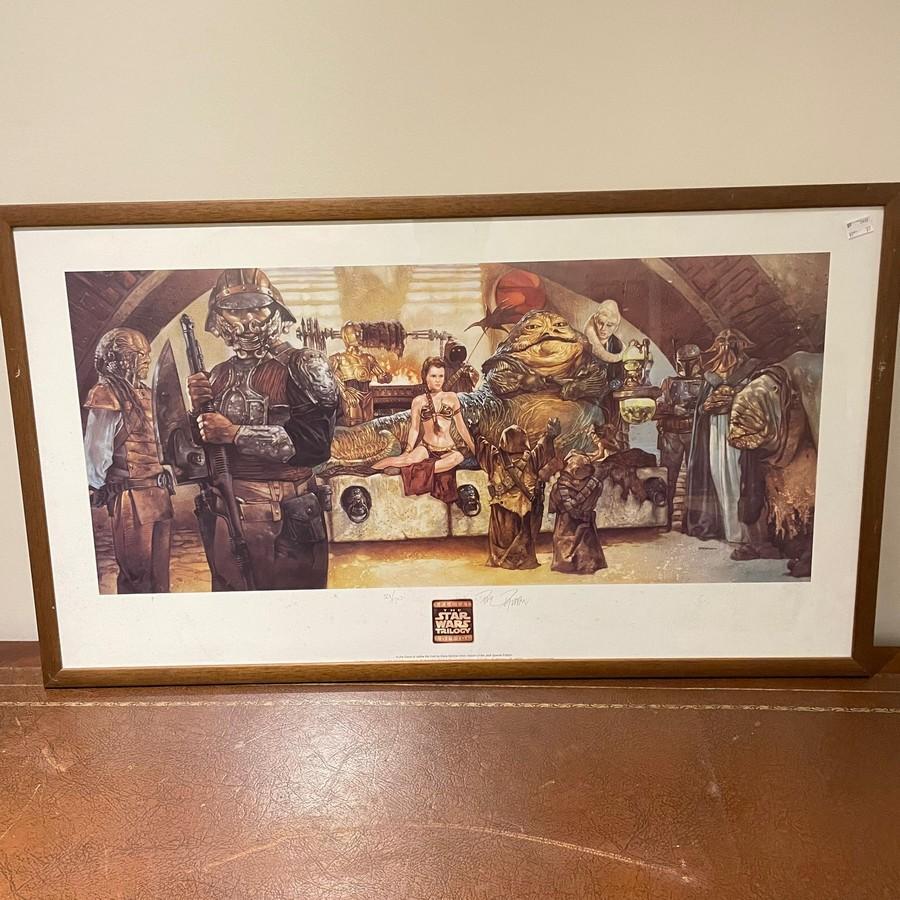 Collection of Star Wars Artist signed prints including:- - Battle of ...