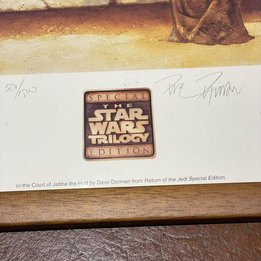Collection of Star Wars Artist signed prints including:- - Battle of ...