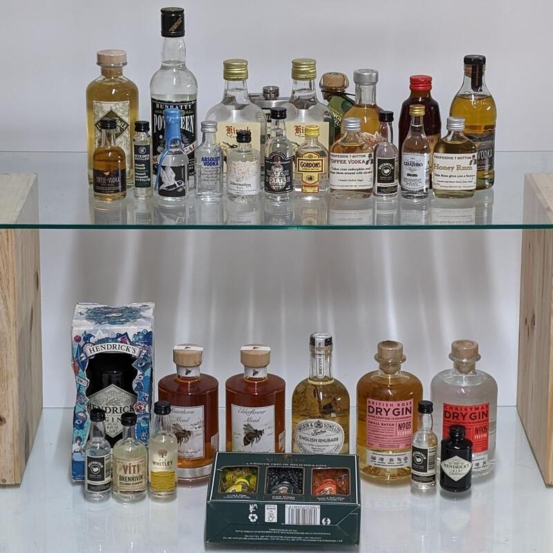 Assorted Gin, Rum and other spirits & liqueurs, to include, Monkey 47 ...