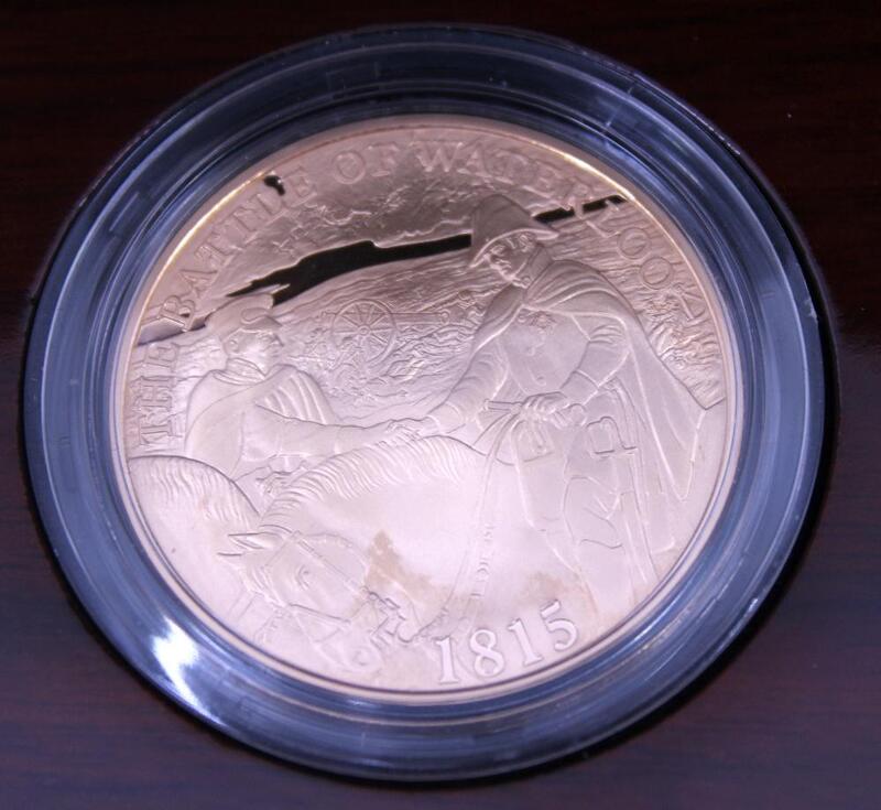 The Royal Mint The 200th Anniversary of the Battle of Waterloo 2015 UK ...