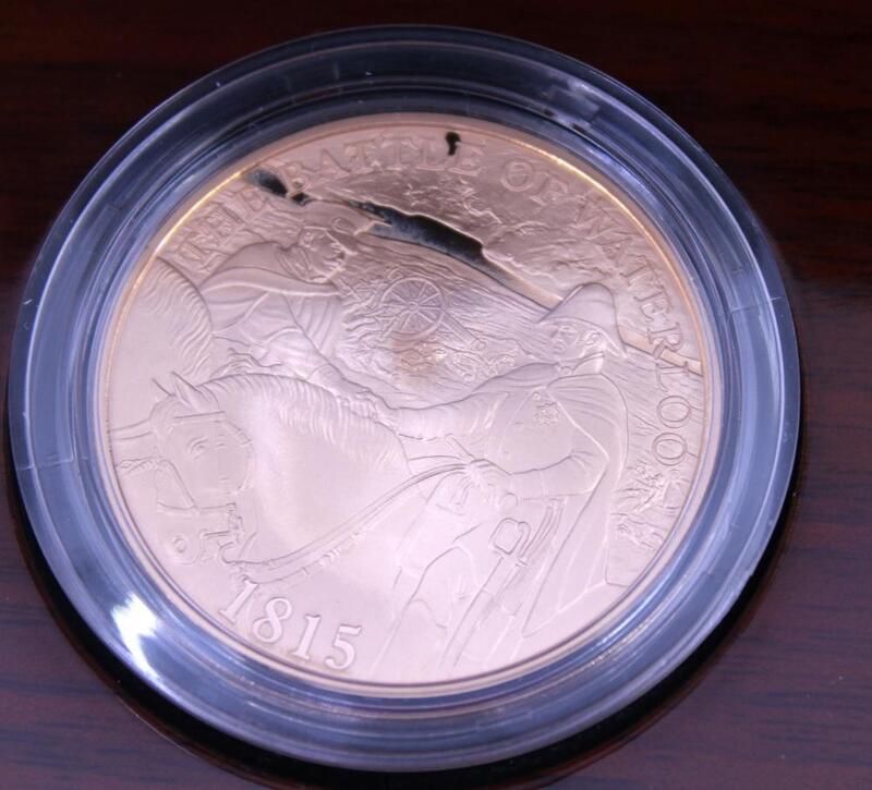 The Royal Mint The 200th Anniversary of the Battle of Waterloo 2015 UK ...