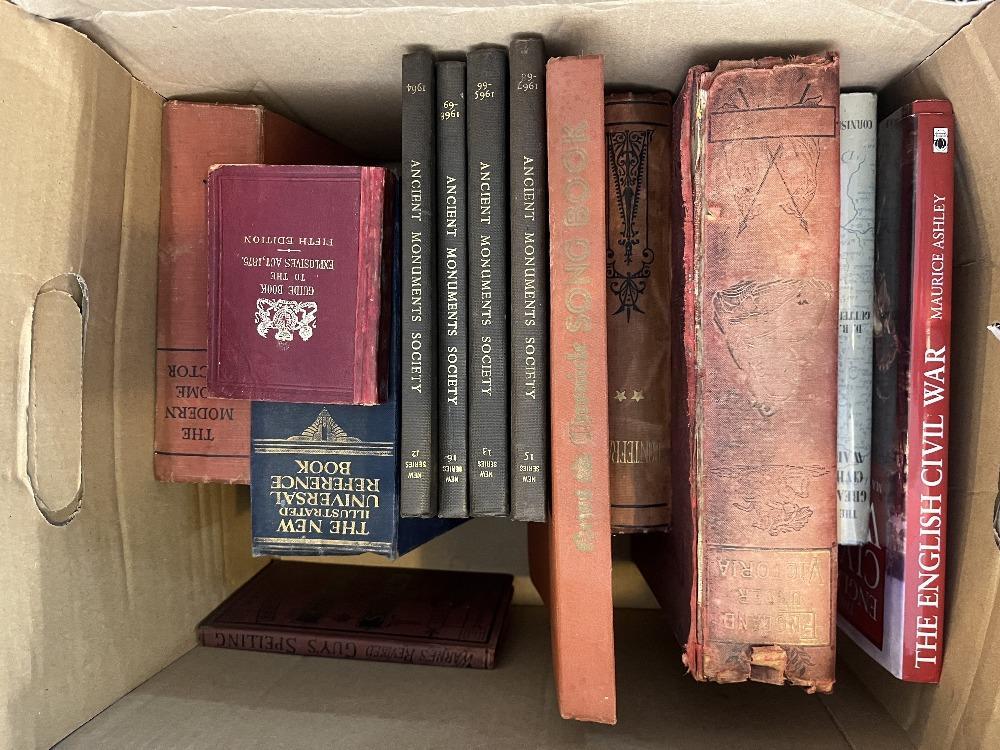 A collection of vintage and antique Historical interest books. (qty a/f)
