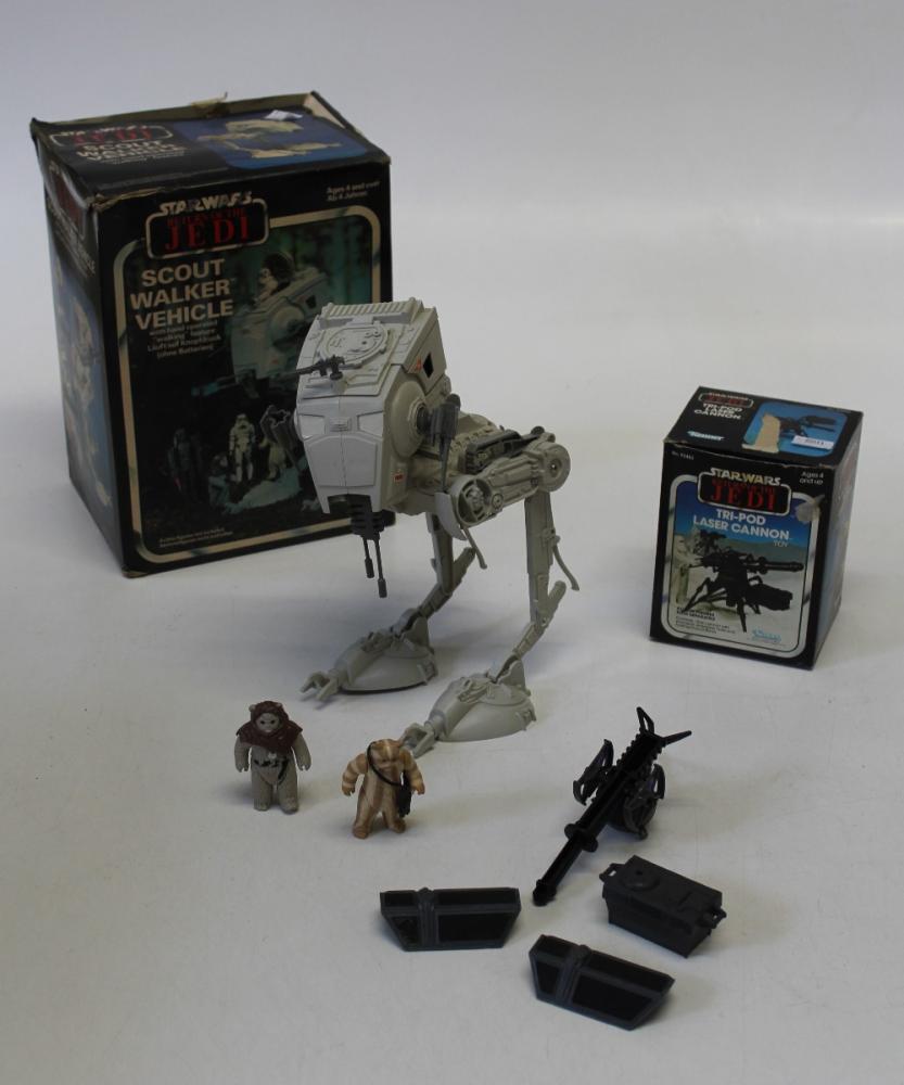 Star Wars: A Palitoy AT-ST Scout Walker Vehicle, 1983 Return of the ...
